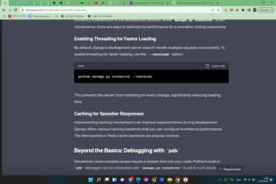 The Power Of Python manage.py Runserver For Development